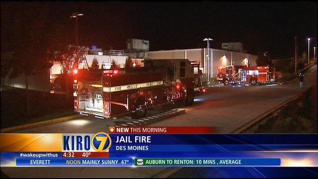 Fire breaks out at SCORE jail in Des Moines | KIRO-TV